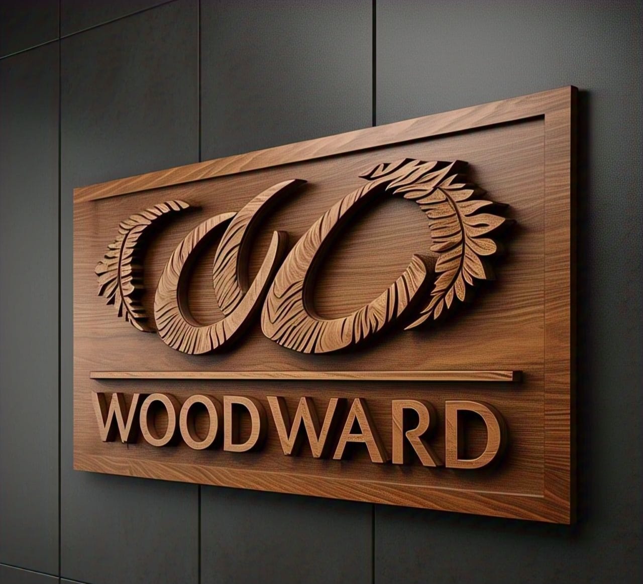 Woodward Wooden Logo 2025 – Rajghar