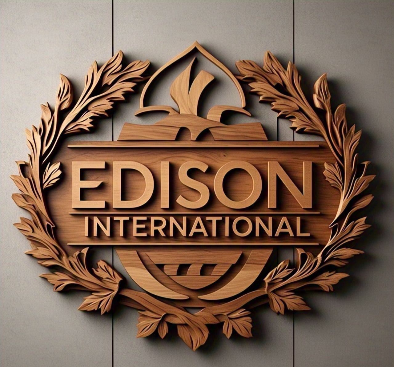 The Story Behind Edison International 2025 Wooden Logo Redesign – Rajghar