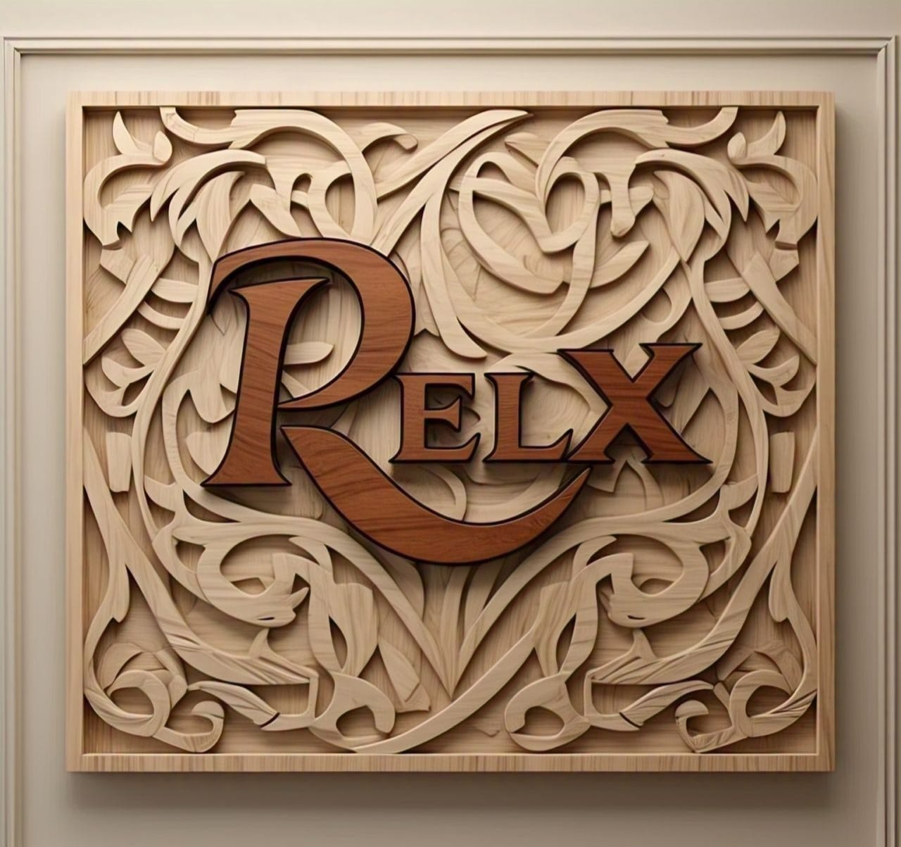 RELX Wooden Logo 2025 – Rajghar