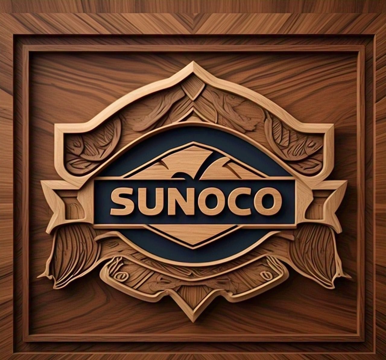 Sunoco Wooden Logo 2025 – Rajghar