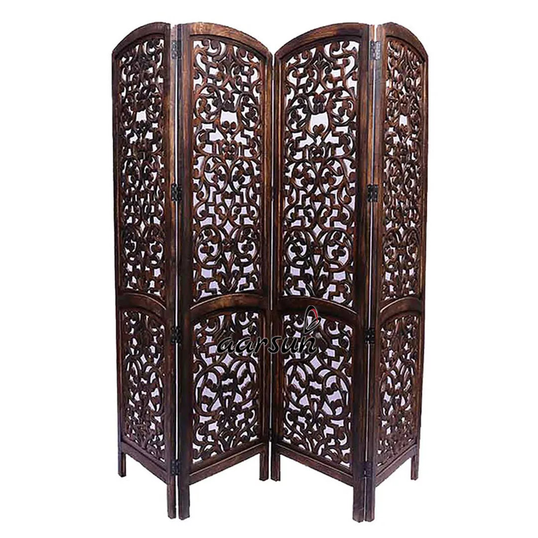 Mango Wood Room Divider (2025) | Rajghar - Premium Wooden Furniture