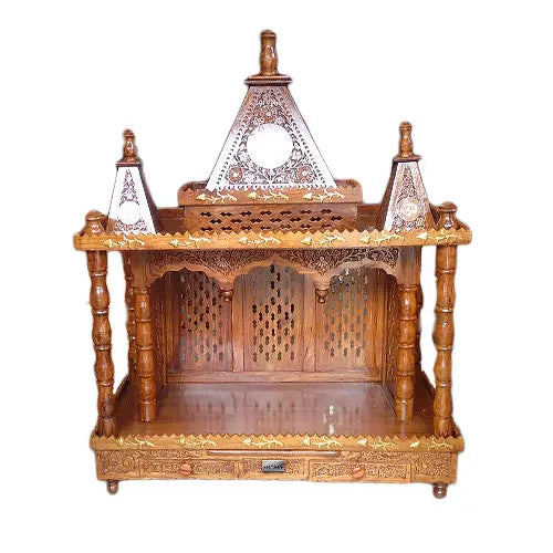 Sheesham Wooden Temple / Mandir | Rajghar - Premium Wooden Furniture