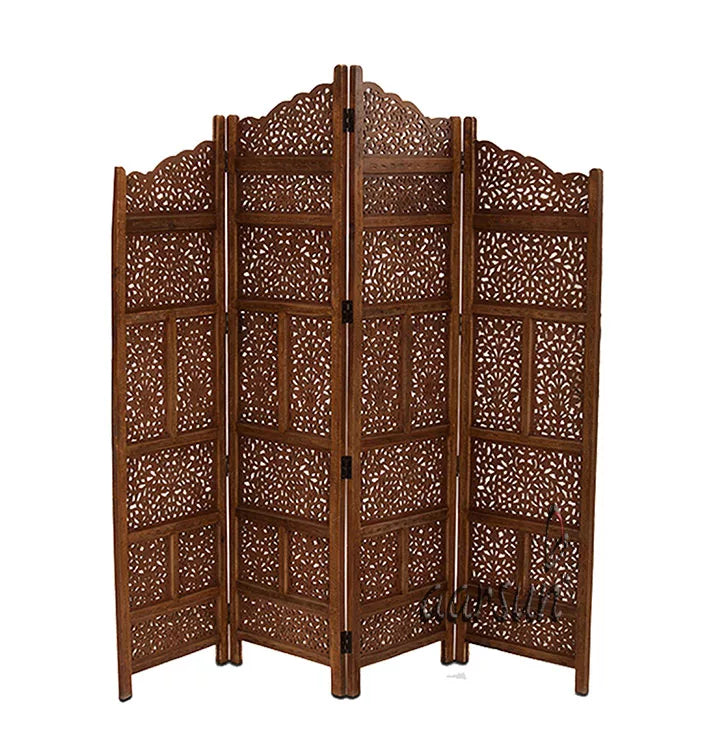 Traditional Wooden Room Divider (2025) – Rajghar
