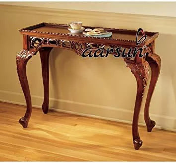 Modern Wooden Console Table 2025 – Rajghar