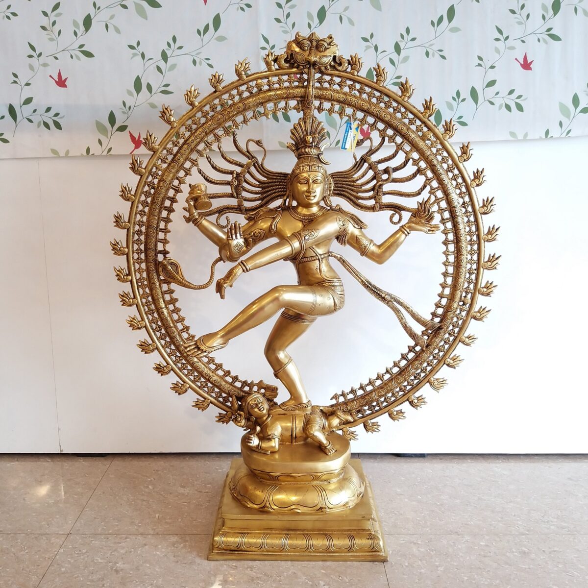 Lord Natarajar Brass Statue – Rajghar