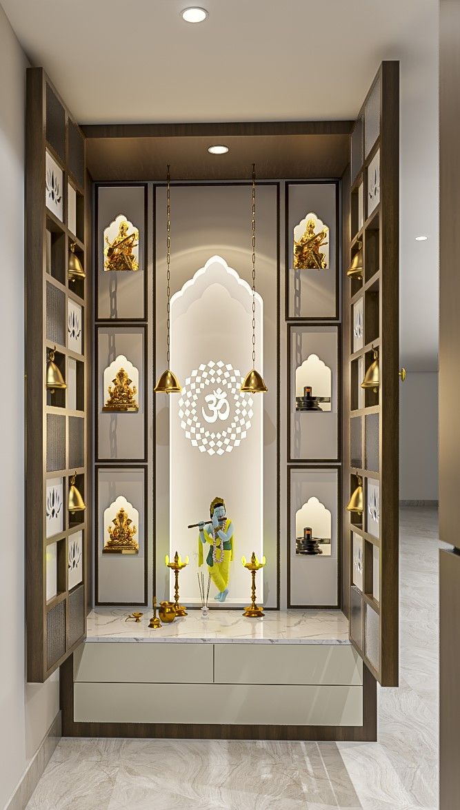 Wooden Mandir Frame Design | Rajghar - Premium Wooden Furniture