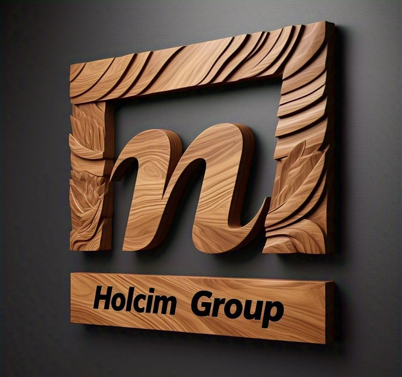 Holcim Group Wooden Logo 2025 – Rajghar