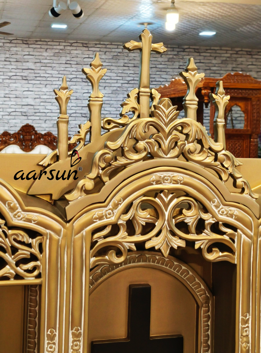 Mandir Design Holiness in Heritage Vintage-Style Wooden Altars 2025 ...