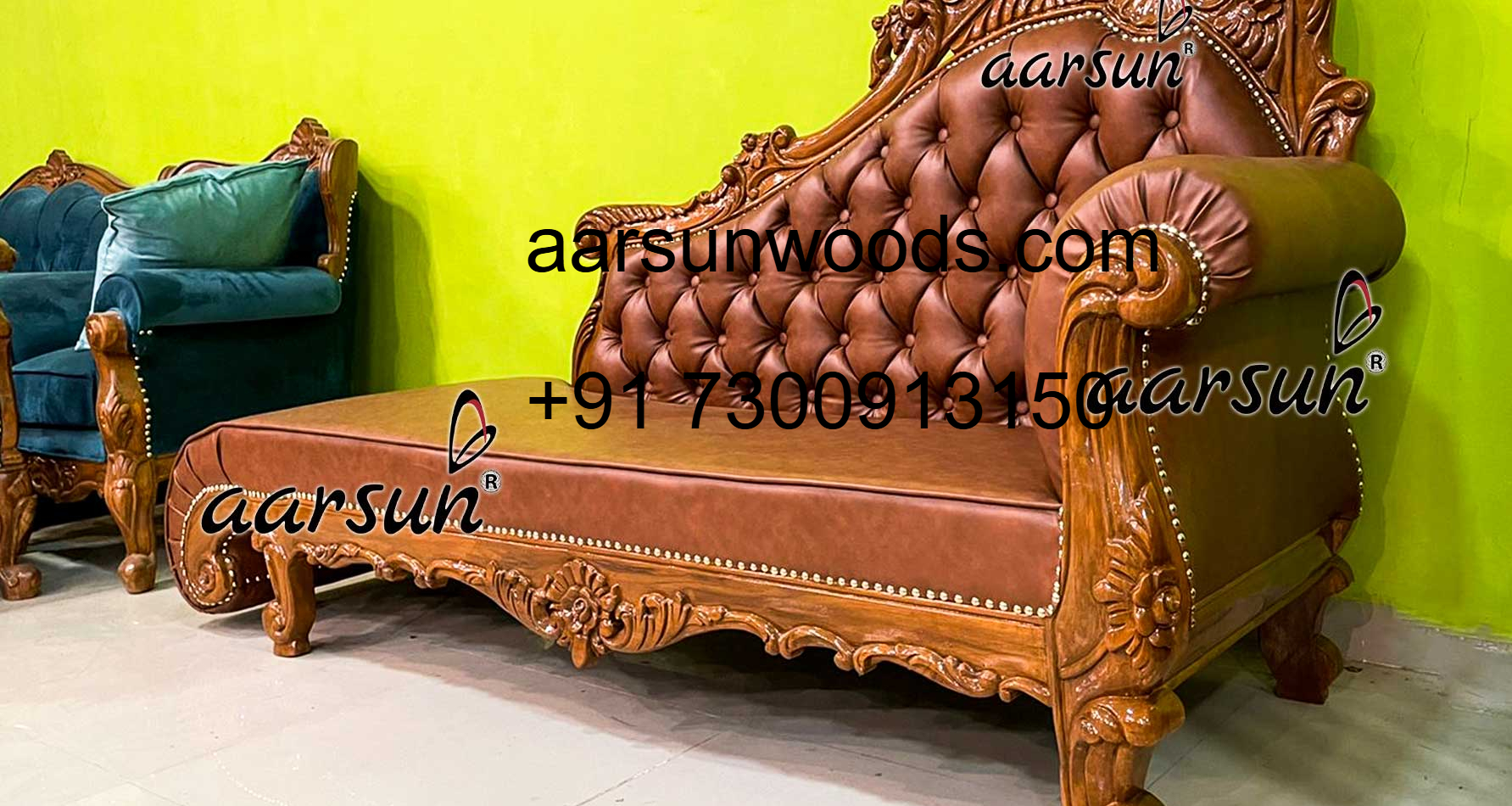 Premium Teak Wood Couch Love Seat Style for Elegant Living 2025 ...